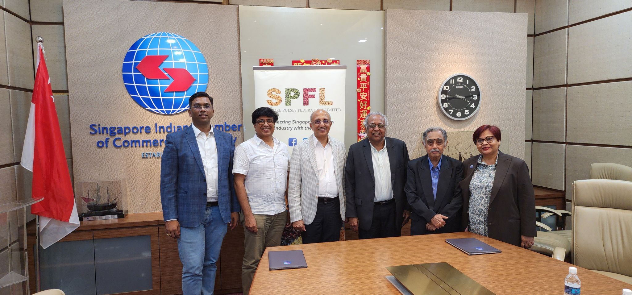 SICCI'S MOU WITH THE SINGAPORE PULSES FEDERATION - Singapore Indian ...